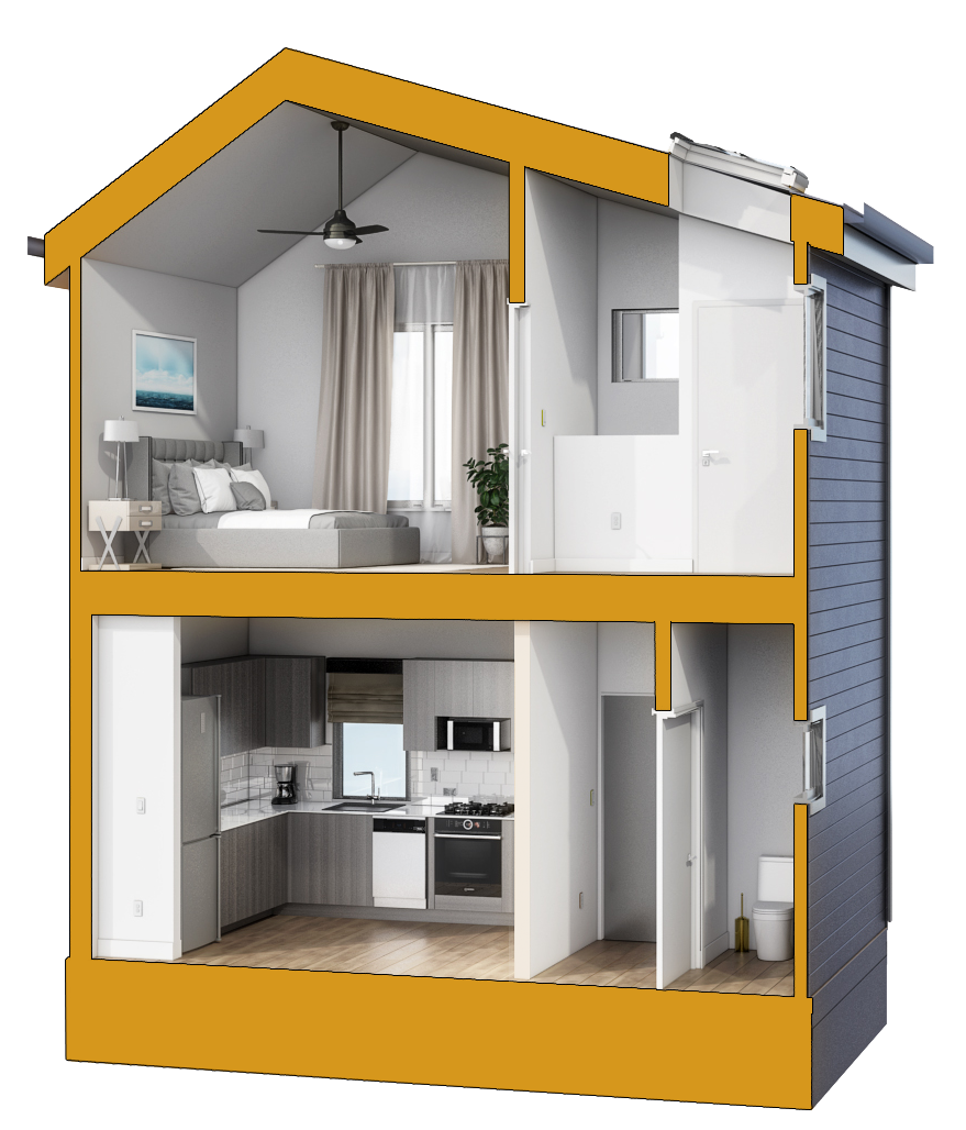 Los Angeles Accessory Dwelling Unit - Alpha Model ADU Granny Flat