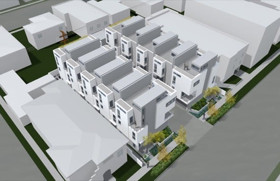 10blackburn modern small lot subdivison architects