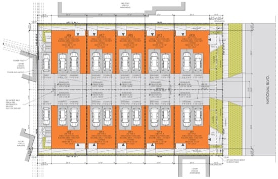 small lot subdivision los angeles architects national modern homes